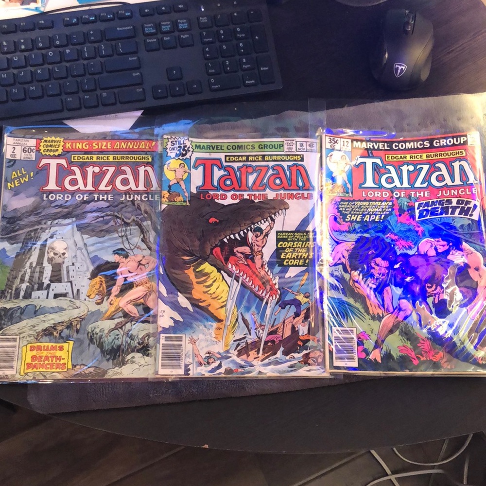 Vintage 1978 Marvel Tarzan Lord Of The Jungle Comic B… - Gem
